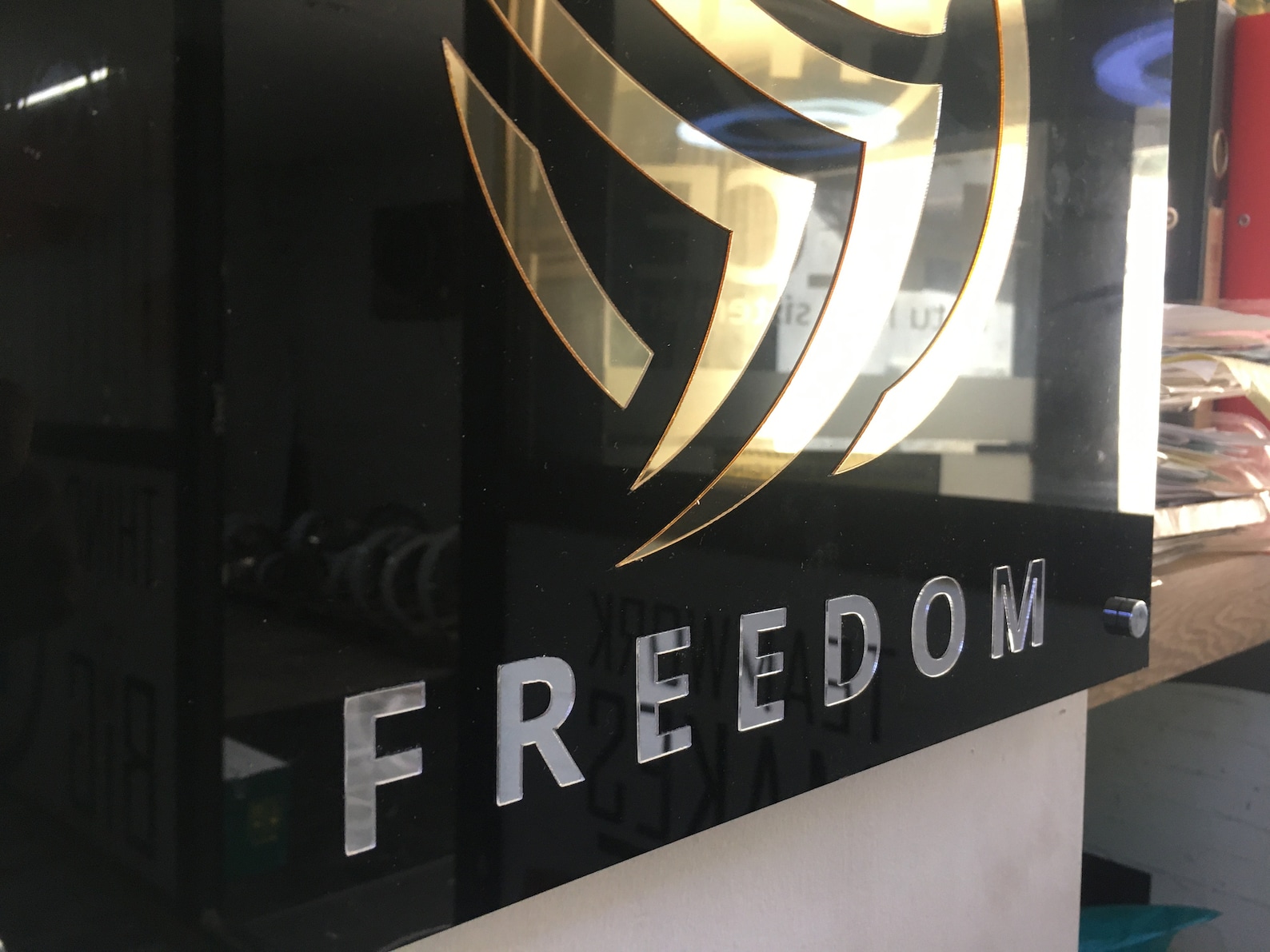 Custom Business Logo Sign ,acrylic Custom Logo Sign, Office Door Sign ...