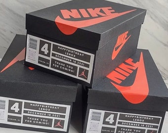 Nike Box Party Favor - Etsy