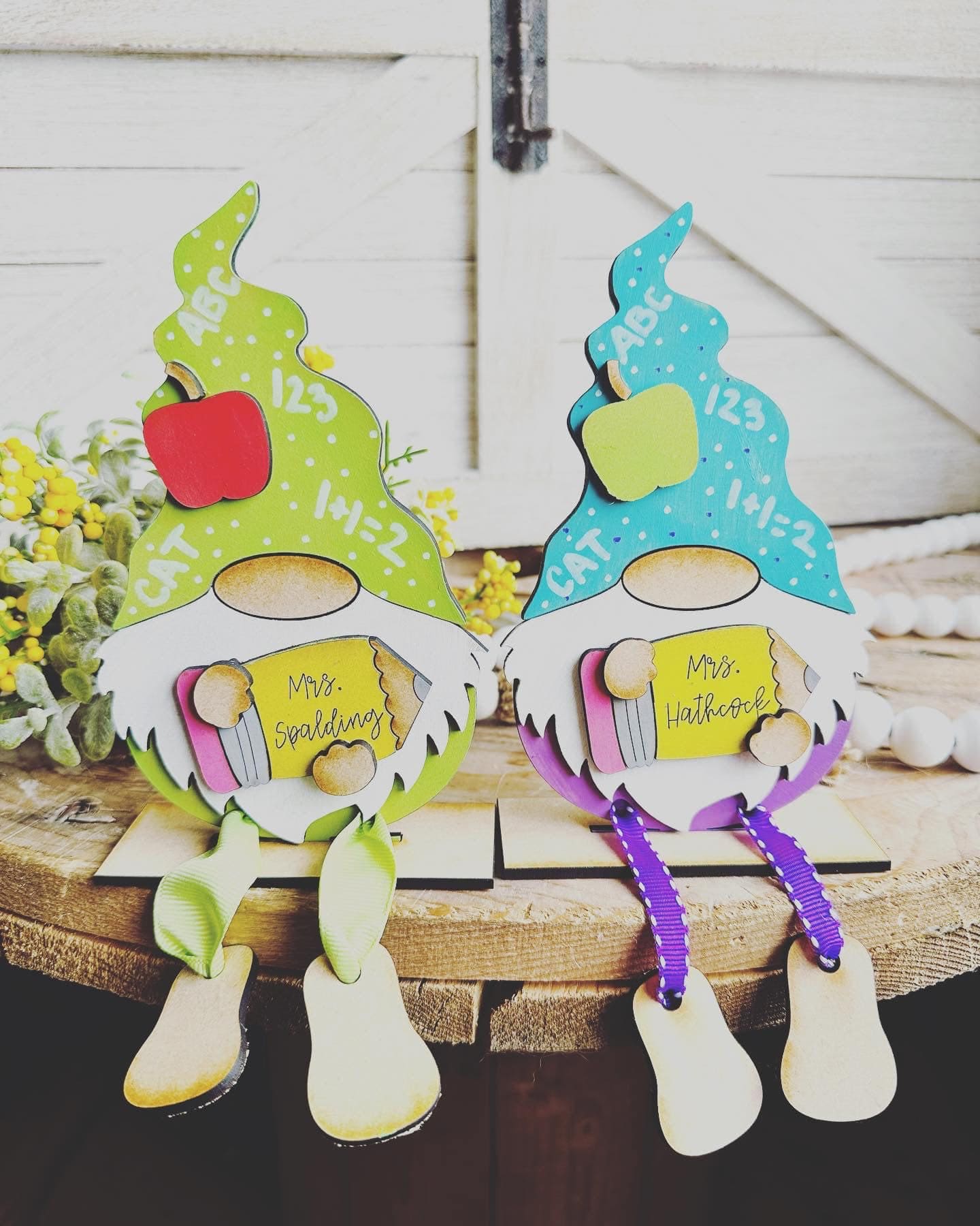 Teacher Gnomes Teacher Gifts Gnomes Teacher Appreciation Gift - Etsy