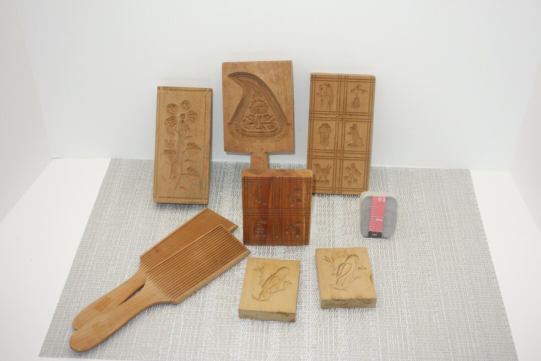 Five (5) Vintage Butter Press Molds - Etsy