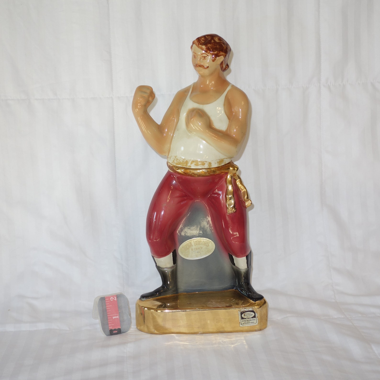 Vintage 1971 Ezra Brooks Bareknuckle Boxer Fighter Whiskey | Etsy