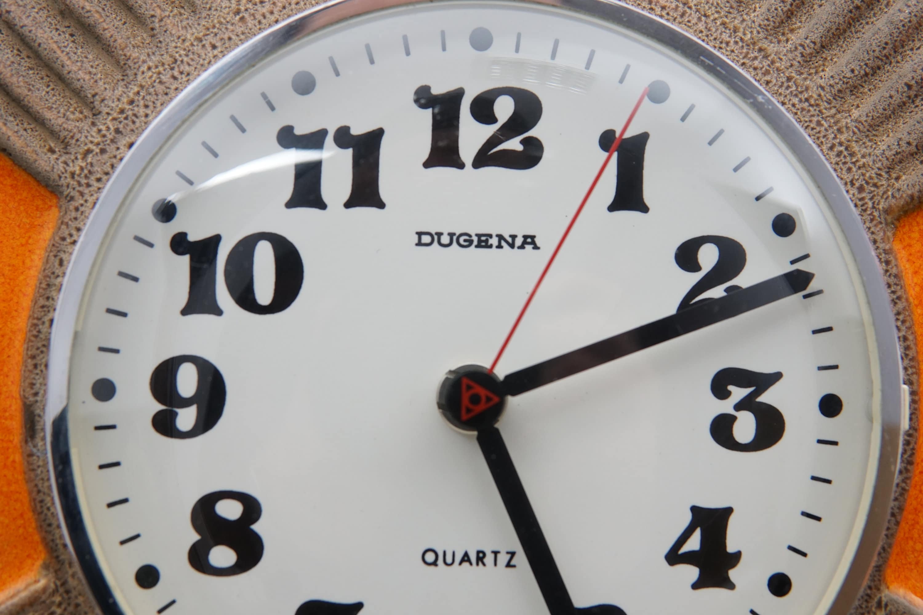 Mid-century Vintage DUGENA QUARTZ Hexagonal Wall Clock - Etsy