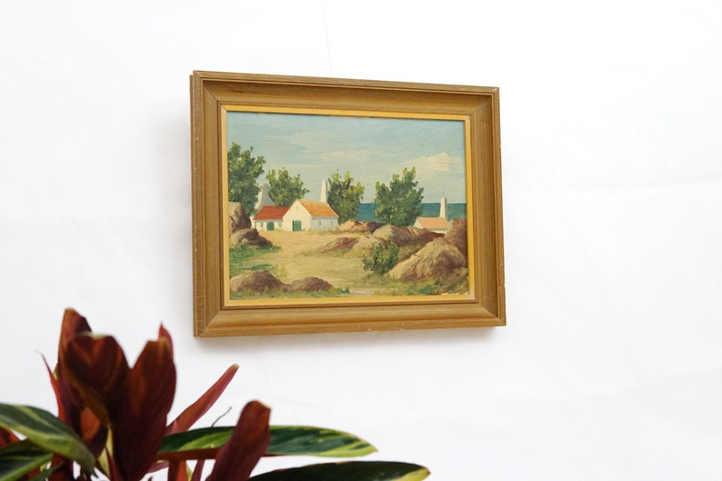 31X41 Anton Henry Dahl us/s 1894-1967 OIL on BOARD PAINTING - Etsy