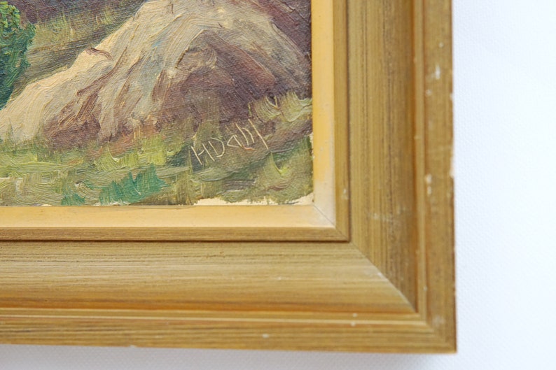 31X41 Anton Henry Dahl us/s 1894-1967 OIL on BOARD PAINTING - Etsy