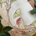 Rainy Day Bunny mini Art Print 5x7 Bookmark and Sticker - Etsy