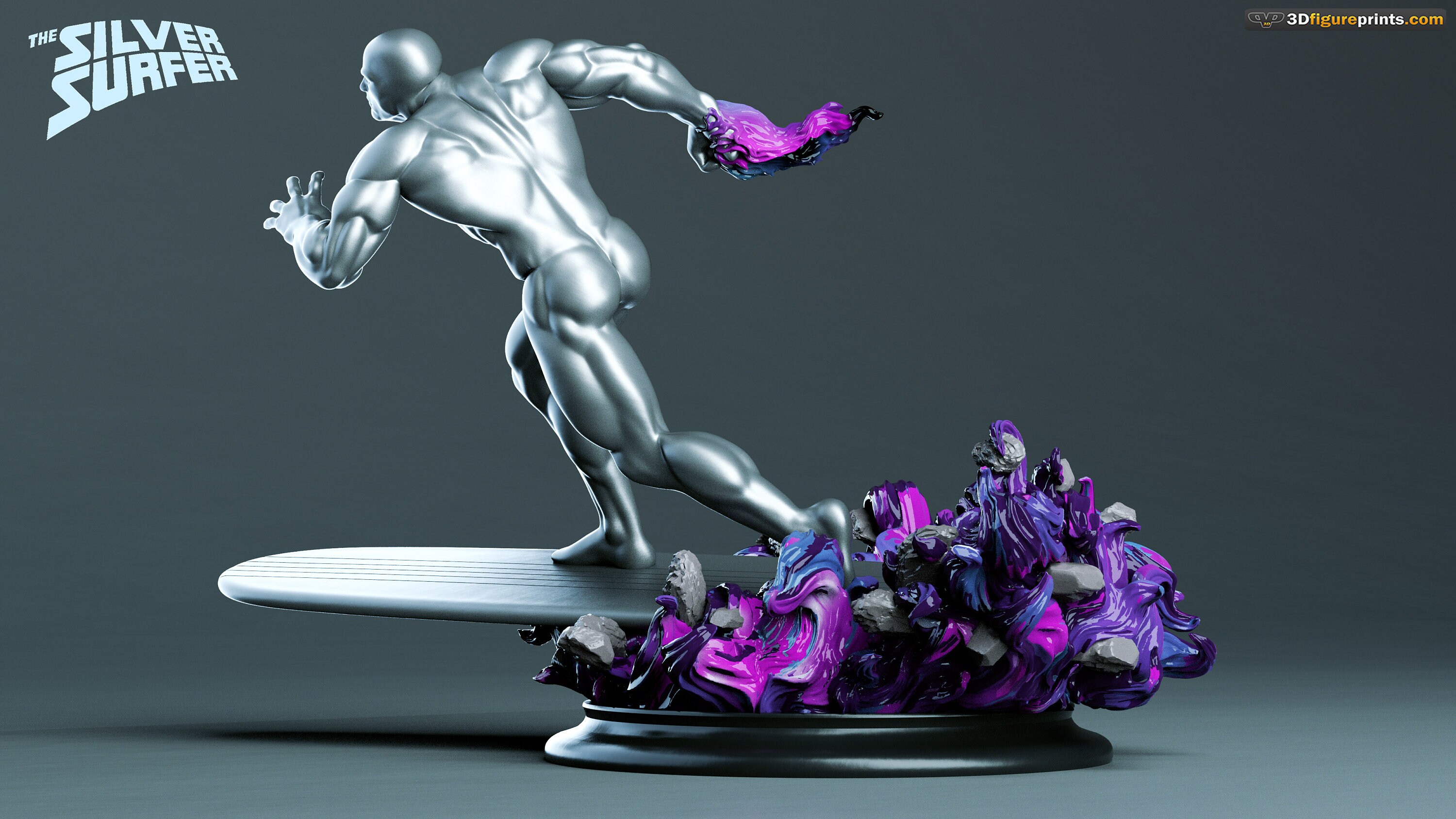 Silver Surfer 3D Printing STL | Etsy