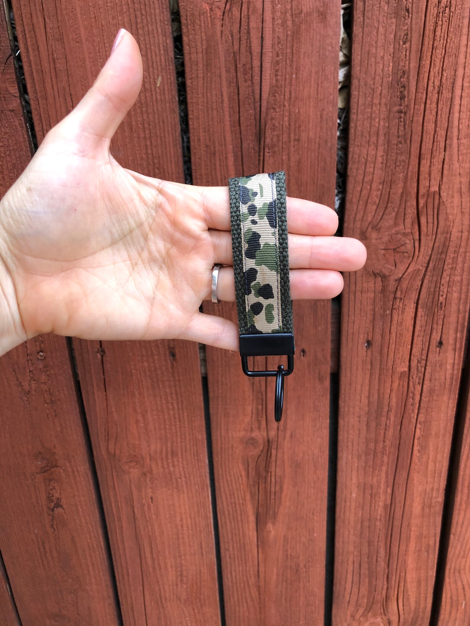 Key Fob, Key Chain, Camouflage Key Fob, Camo Print Key Chain, Military ...