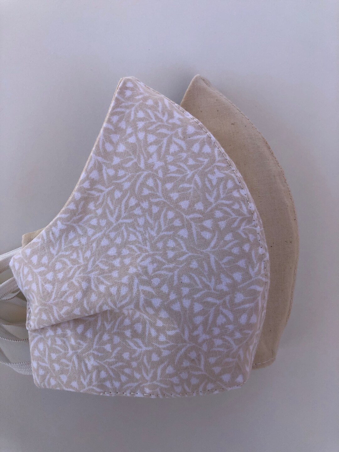 Tulip Face Mask, Mini Tulip Print Face Mask, 100% Cotton Mask, 3 ...