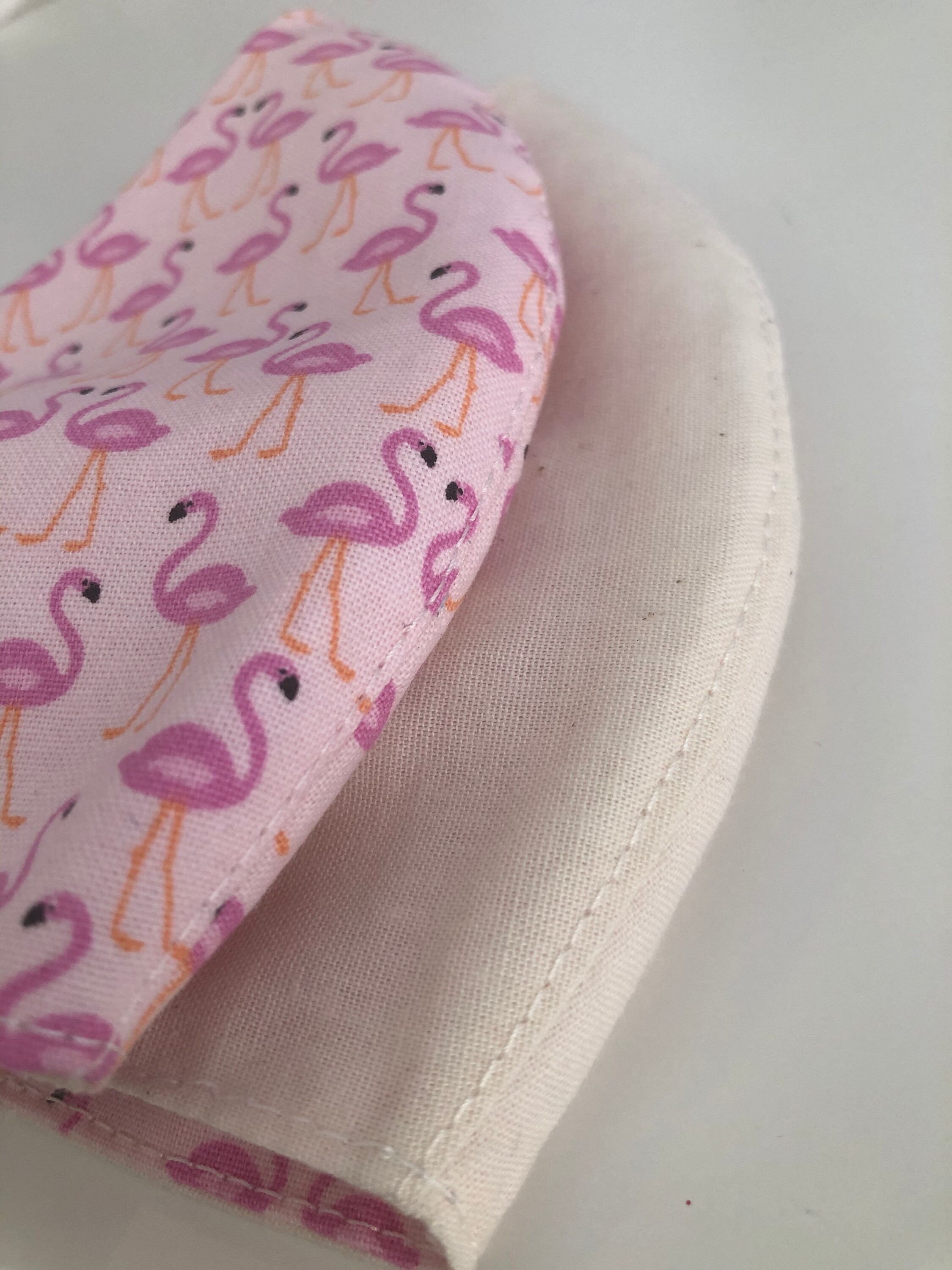 Pink Flamingo Face Mask, Animal Print Face Mask, 100% Cotton Mask, 3 ...