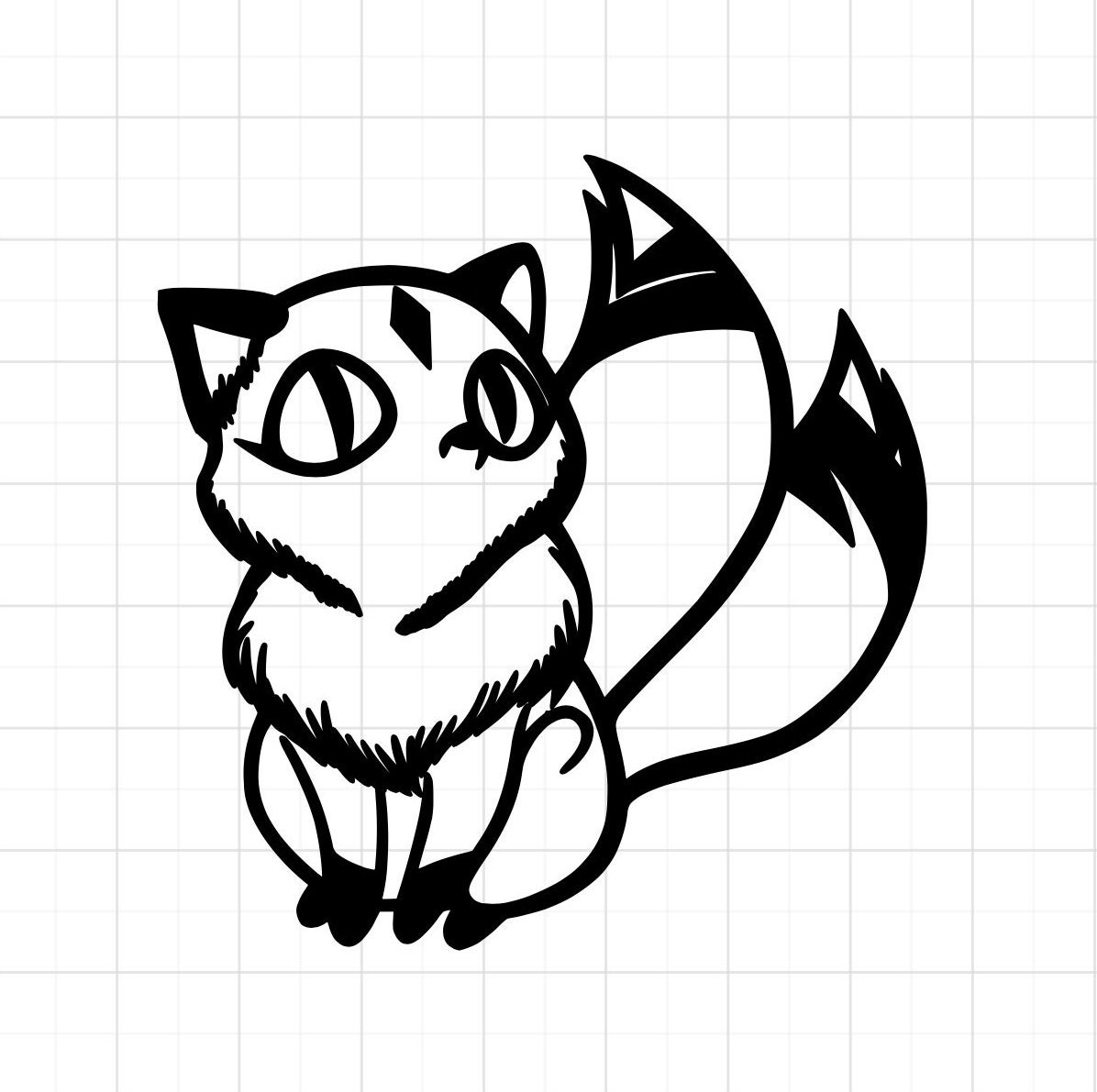 Inuyasha Kilala Drawing