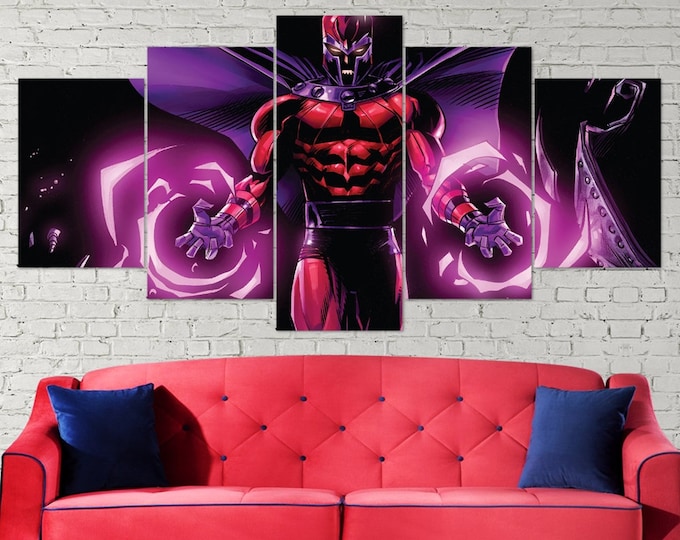 Magneto Canvas Painting - Etsy