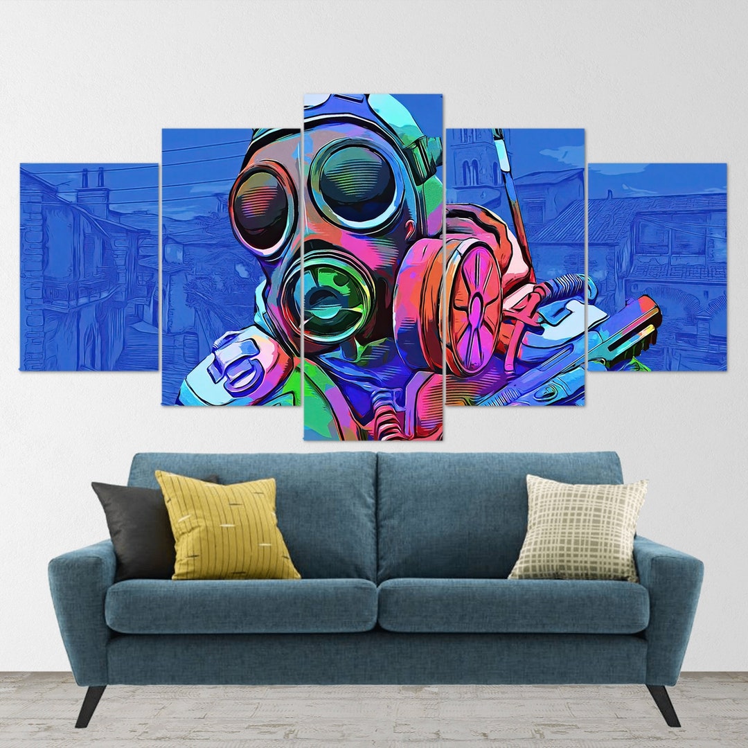CSGO, 5 Piece Canvas Wall Art, Counter Strike Global Offensive Wall Art ...