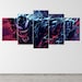 Venom 5 Piece Wall Art, Venom Poster, Venom Movie, Venom Wall Art ...