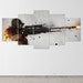 CSGO, 5 Piece Canvas Wall Art, Counter Strike Global Offensive Wall Art ...