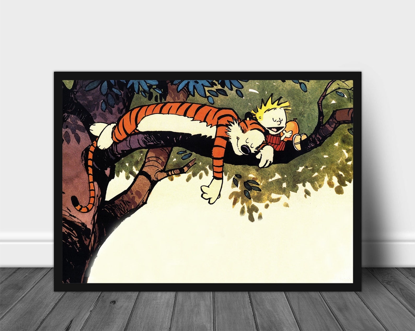 Calvin and Hobbes Calvin and Hobbes Poster Hobbes Wall Art - Etsy