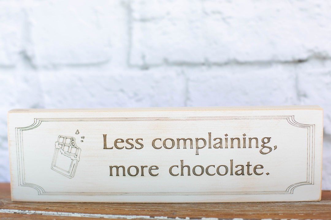 Chocolate Sign, Wood Chocolate Decor, Wooden Chocolate Sign, Chocolate ...