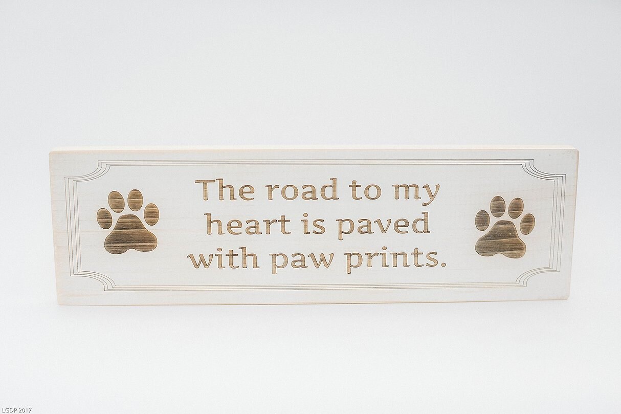 Wooden Dog Decor Wooden Dog Sign Engraved Dog Sign Gifts - Etsy
