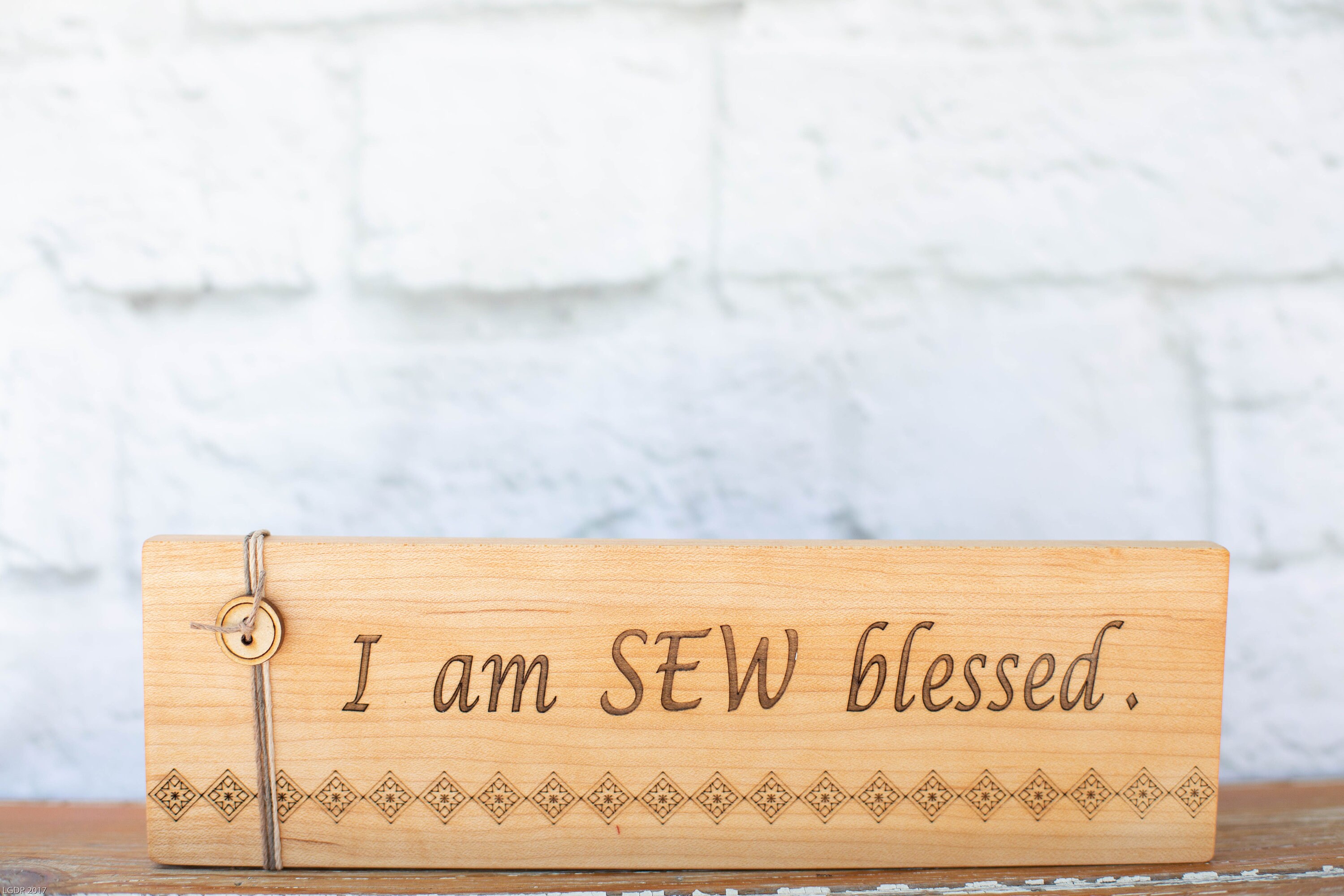 3 x 10 Sign - I am Sew Blessed — K&R Creative