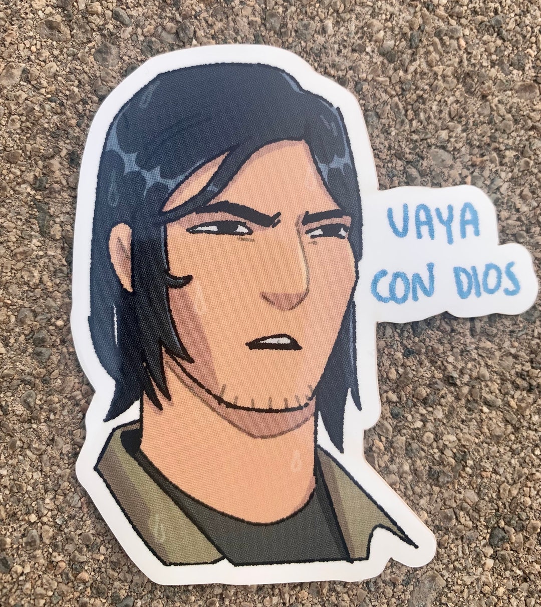 Point Break Johnny Utah Vaya Con Dios Sticker - Etsy