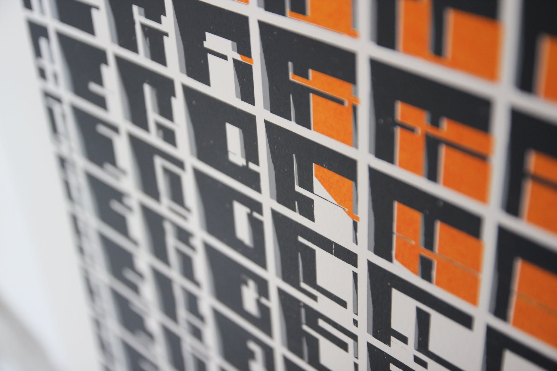 Construction Site, Concrete, Screenprint, Screen Print, Brutalist ...