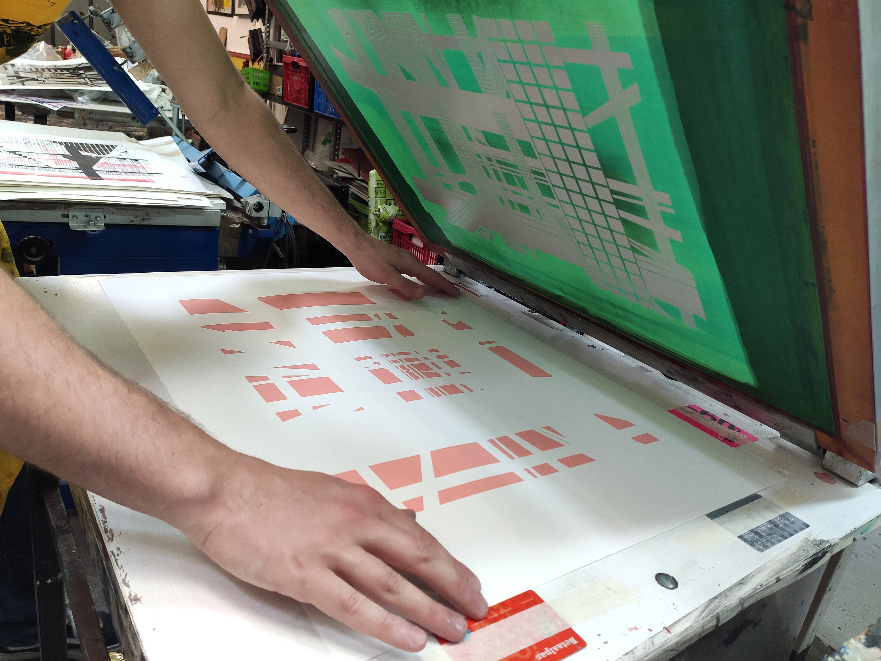Megablock, Screenprint, Brutalist Poster, Screen Print, Czechoslovakia ...