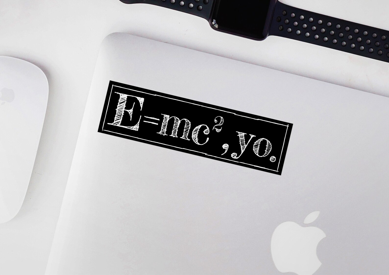 Albert Einstein Sticker Emc2 Mathematical Equation Hand - Etsy