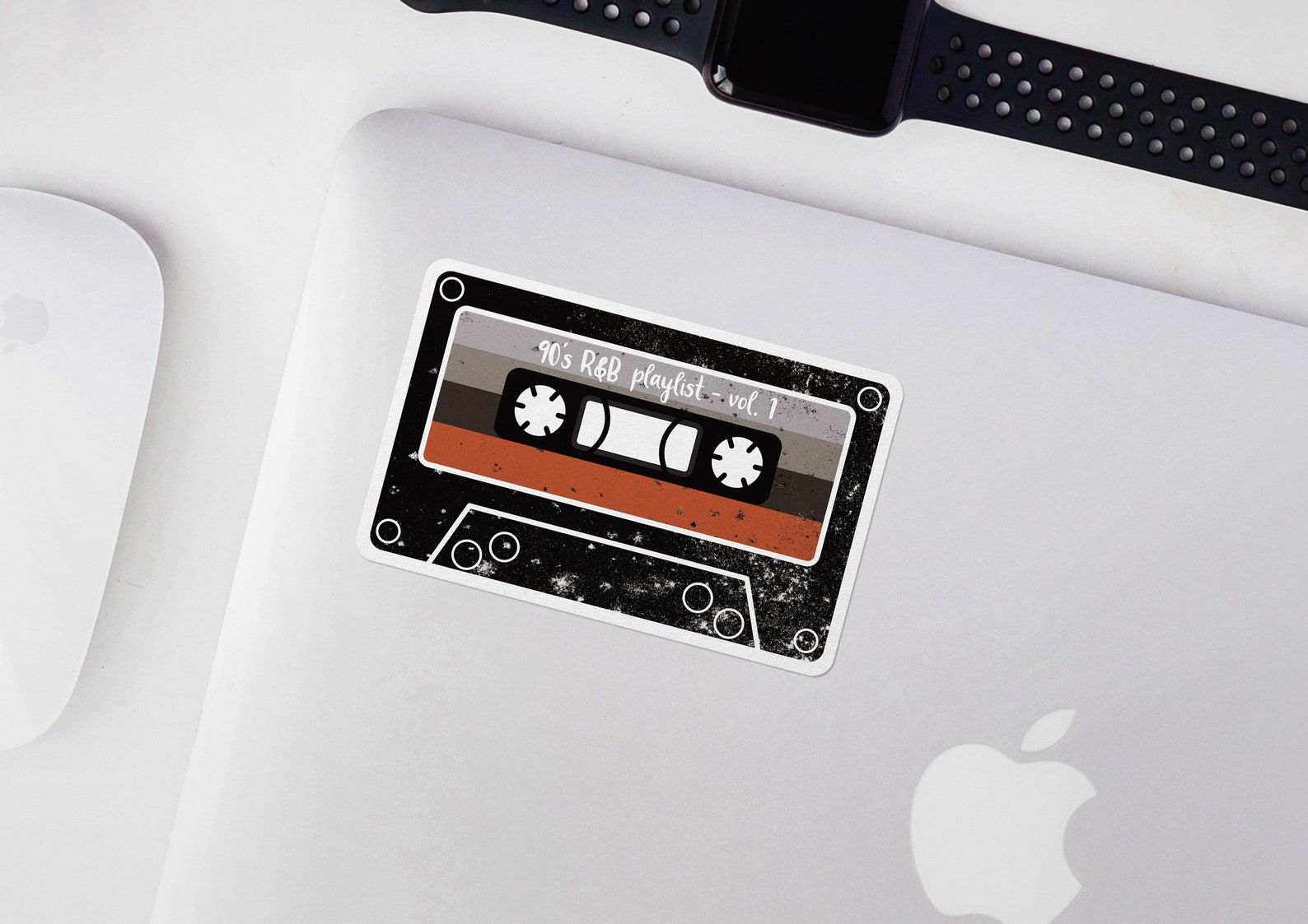 Vintage Cassette Tape Sticker Old-school 90's R&B Music - Etsy