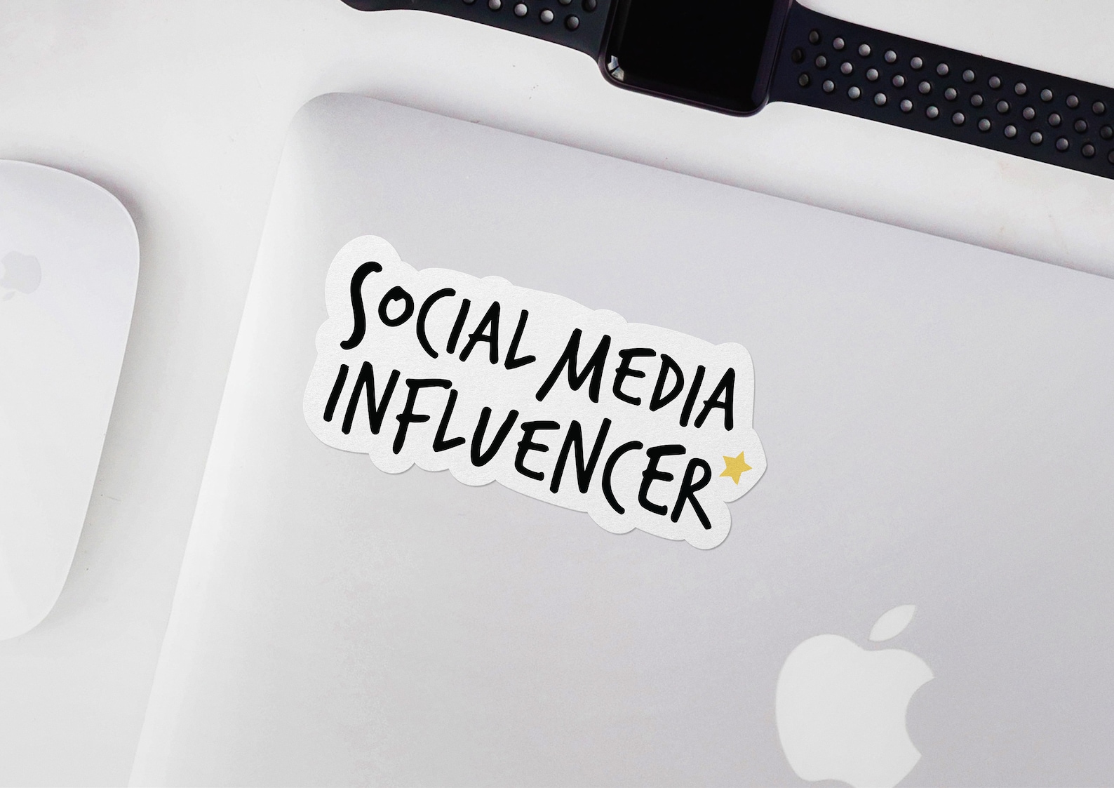 Social Media Influencer Sticker Trendsetter Title | Etsy