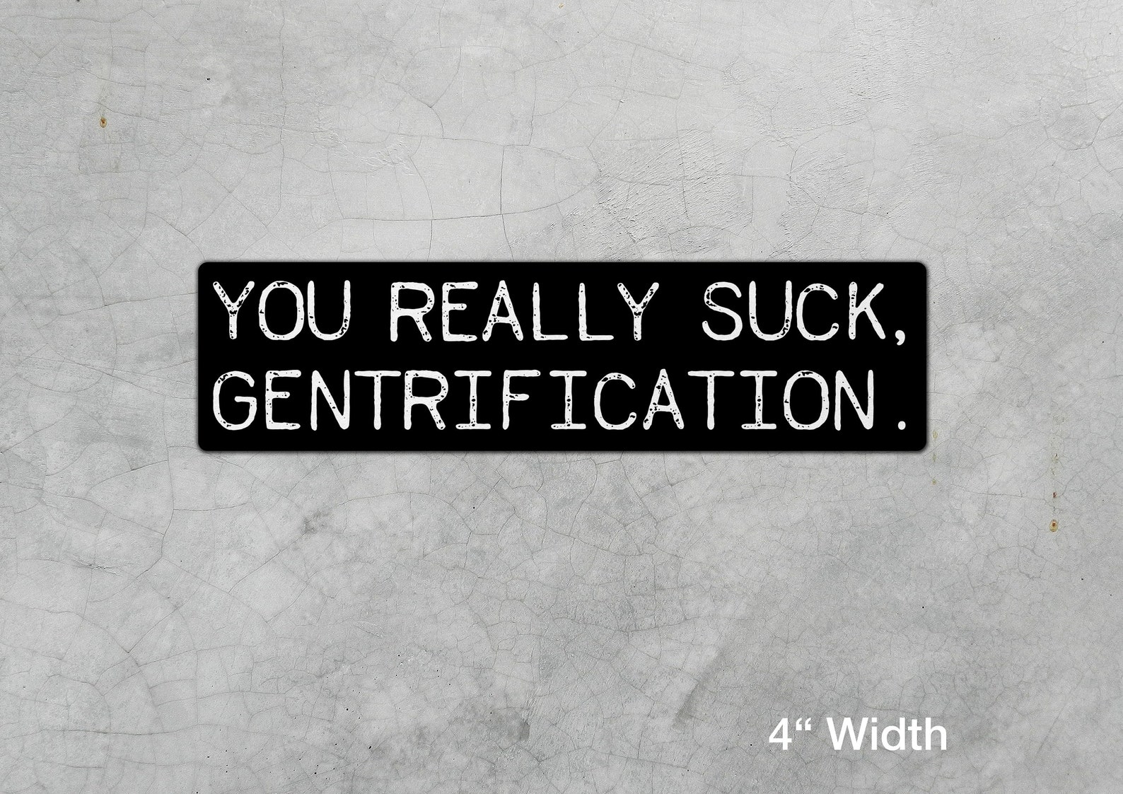 Gentrification Sticker Urban Process Controversy | Etsy