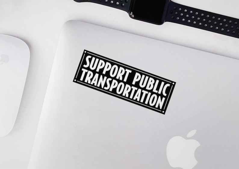 Support Public Transportation Sticker Metro Travel Systems - Etsy