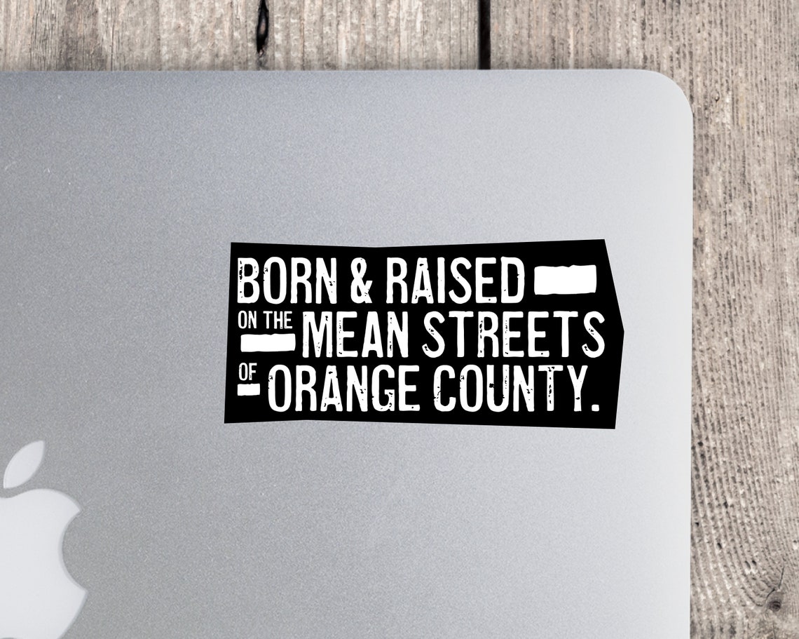 Orange County Sticker O.C. Southern California Pride | Etsy