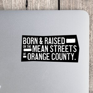 Orange County Sticker O.C. Southern California Pride - Etsy