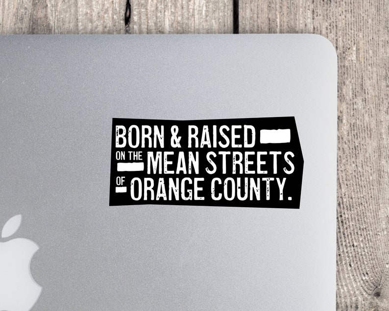 Orange County Sticker O.C. Southern California Pride | Etsy