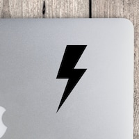 Lightning Bolt Vinyl Decal Sticker - Etsy UK