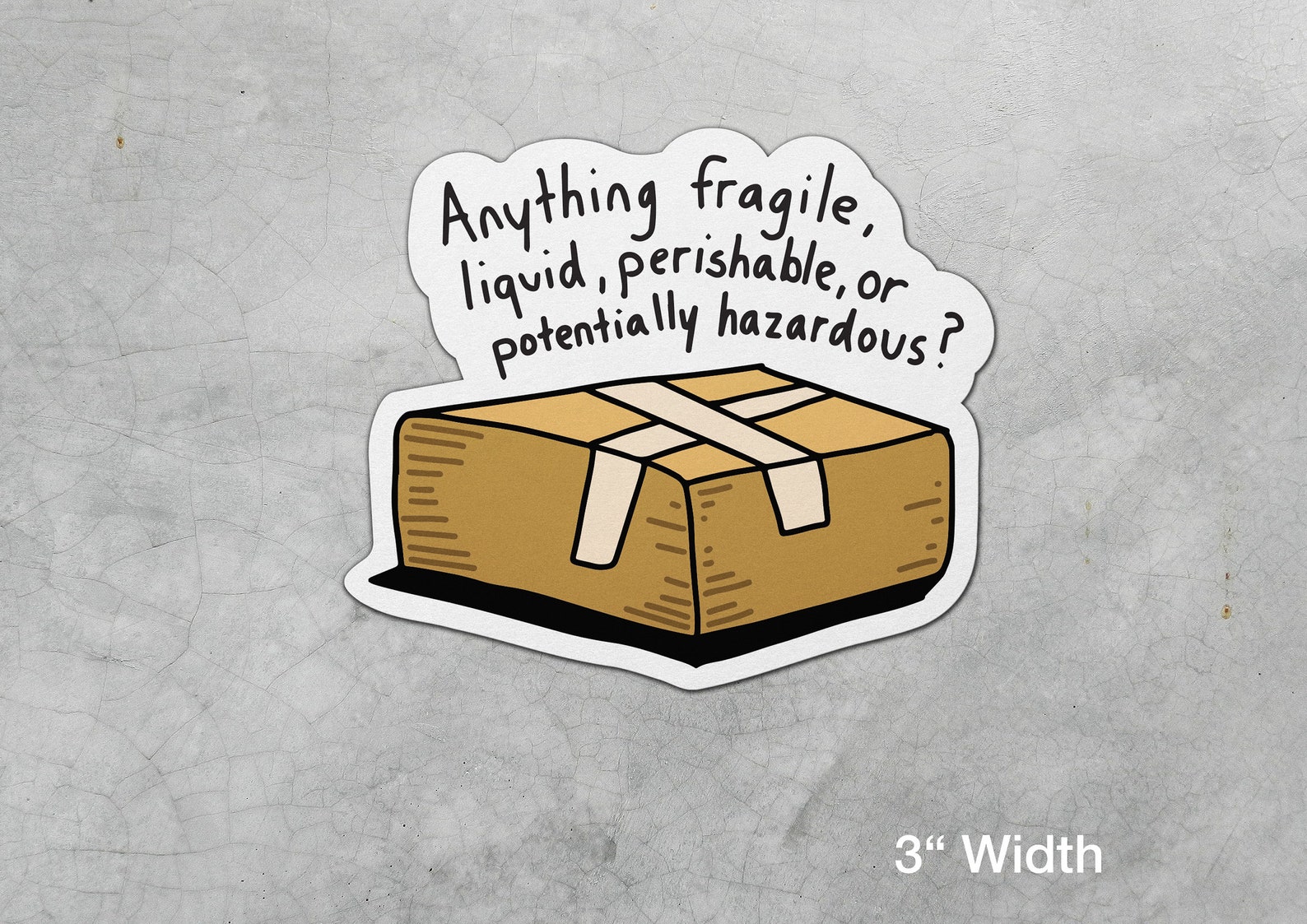 USPS Sticker Shipping Quote Question Hand Drawn - Etsy