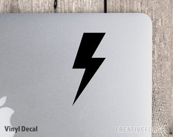 Lightning Bolt Vinyl Lightning Decal for Water Bottle Sticker - Etsy