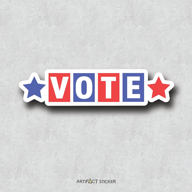 Vote Stickers - Etsy