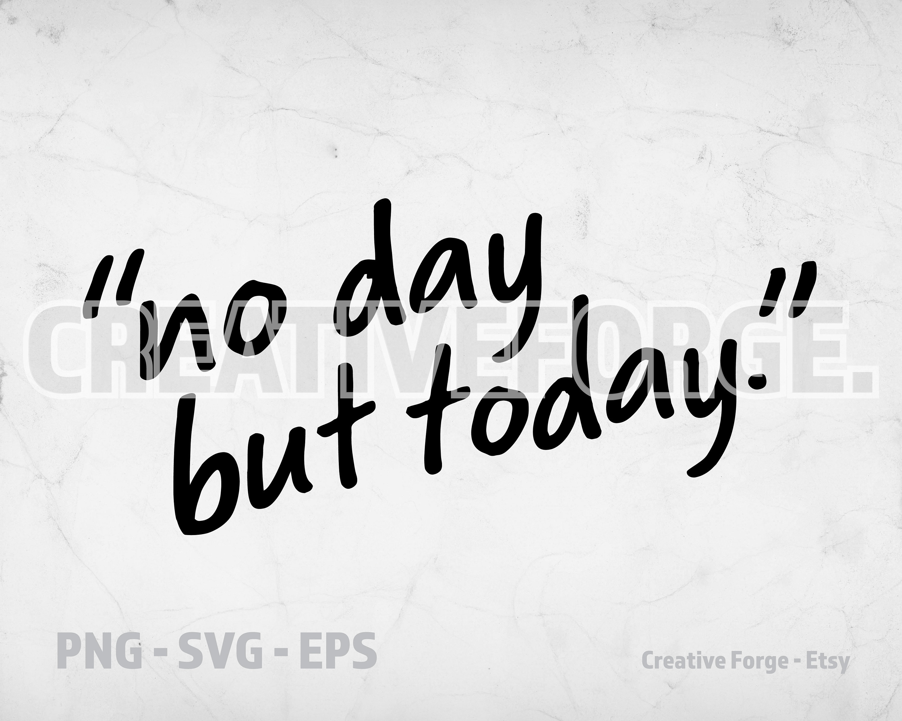 Rent Lyrics No Day But Today Song Broadway American Rock | Etsy