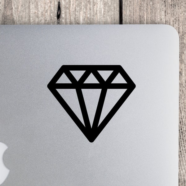 Diamond Vinyl Decal - Etsy