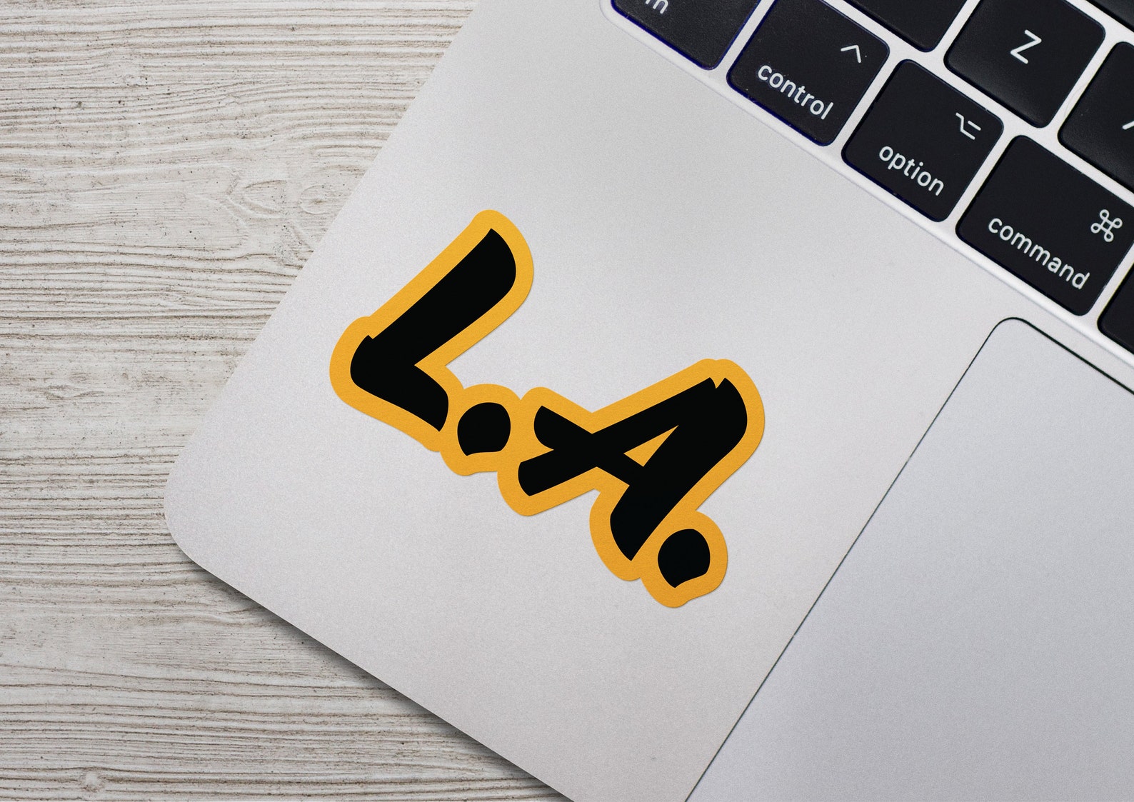 Los Angeles Abbreviation Sticker L.A. Initials City of - Etsy UK