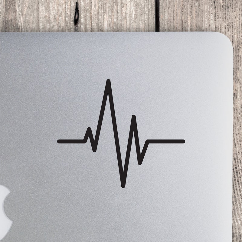 Ekg Decal - Etsy