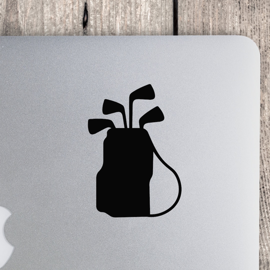 Golf Bag Vinyl Decal - American Spectating Sports - Famous Athletic ...