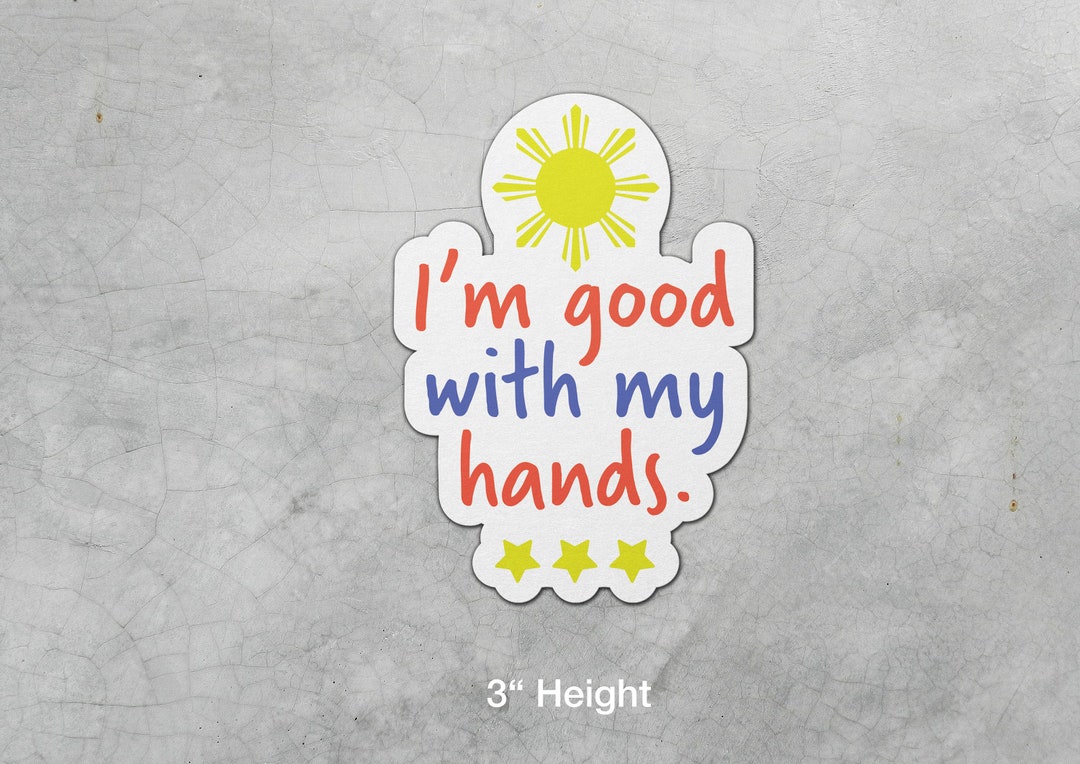 Humorous Filipino Sticker Pinoy Pride Three Stars and a - Etsy