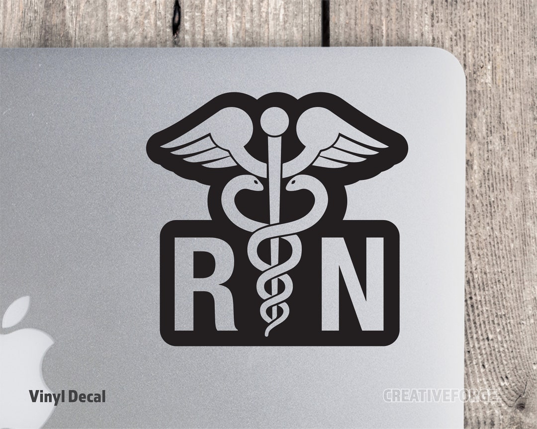 RN Registered Nurse Vinyl Decal Frontline Medical Hospital - Etsy