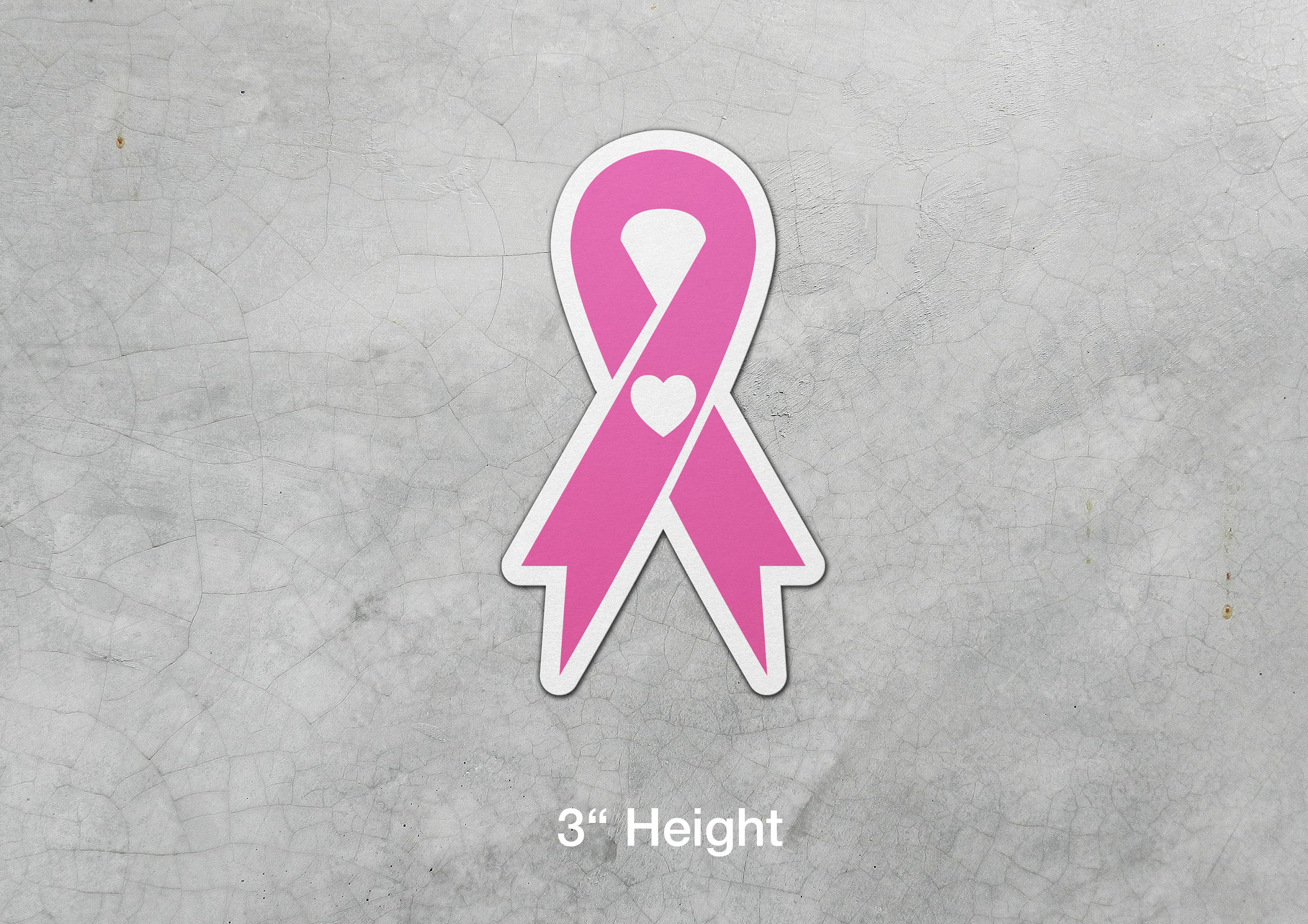 Pink Ribbon Sticker Breast Cancer Awareness Icon October - Etsy UK
