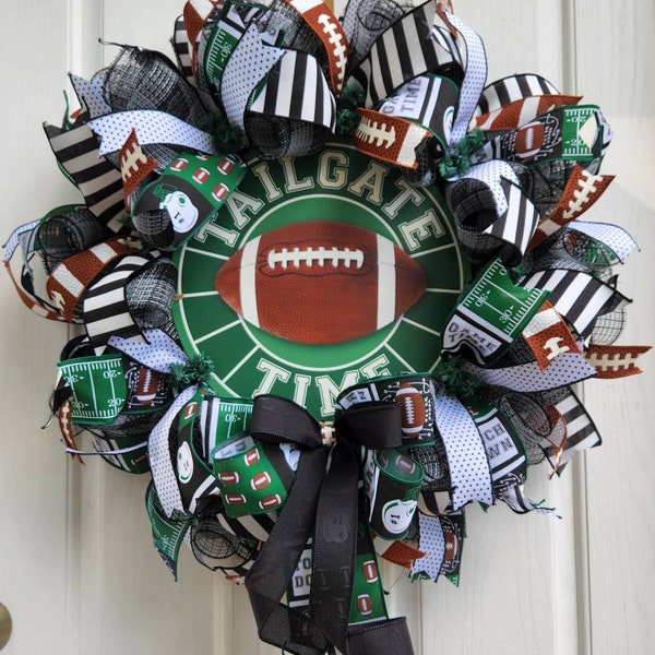 Football Wreath - Etsy