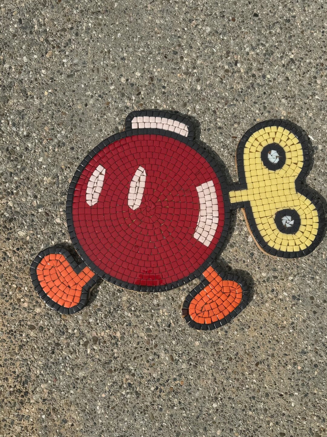 Red Bob-bomb Mosaic Artwork - Etsy