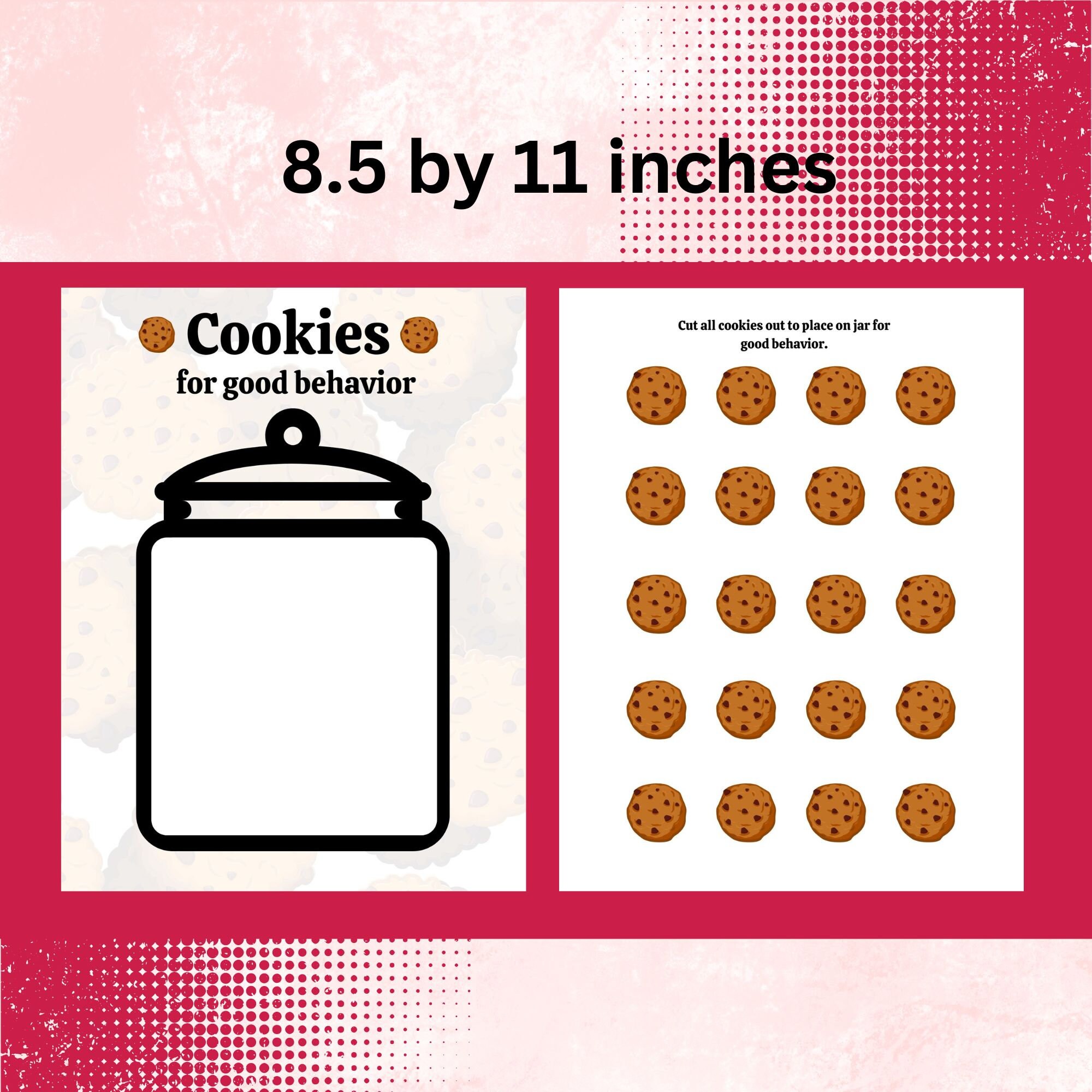 Printable Reward Jar, Reward Jar for Kids - Etsy