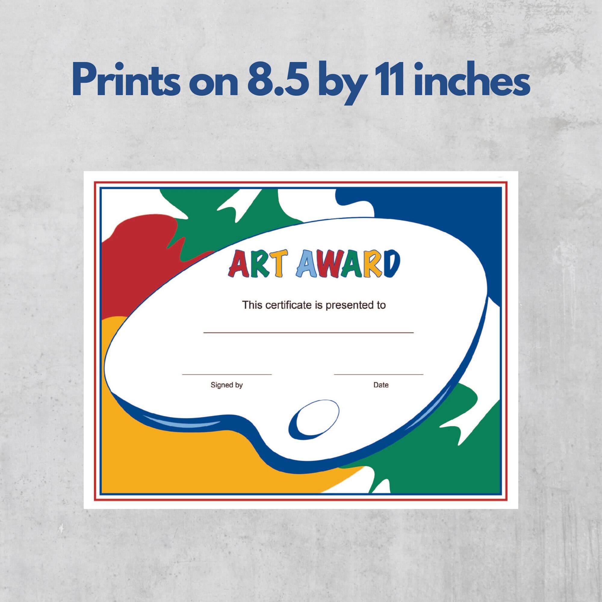 Teacher's Delight: Digital Art Certificate for Classroom Decor ...