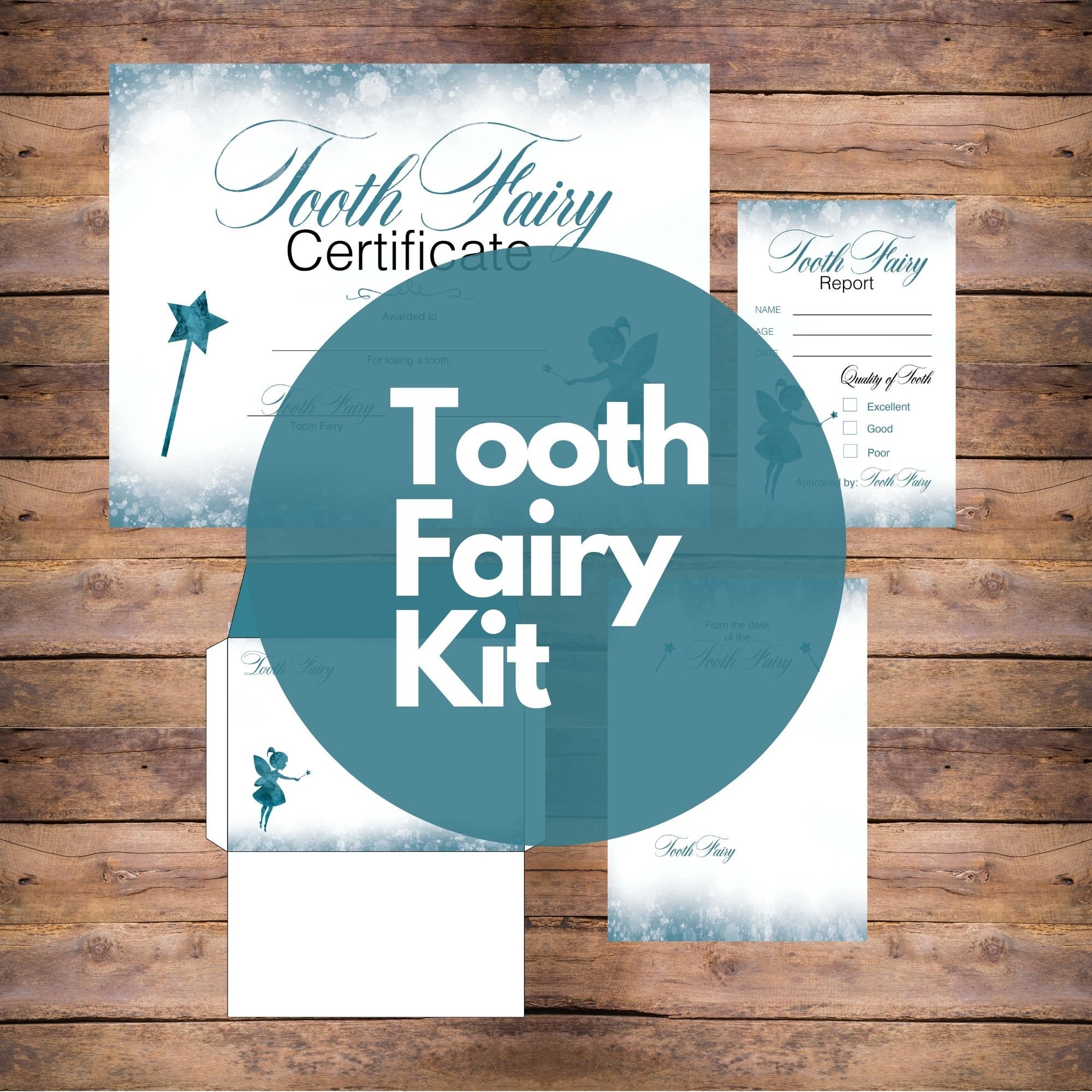 Tooth Fairy Certificate Printable, Tooth Fairy Certificate First Tooth ...
